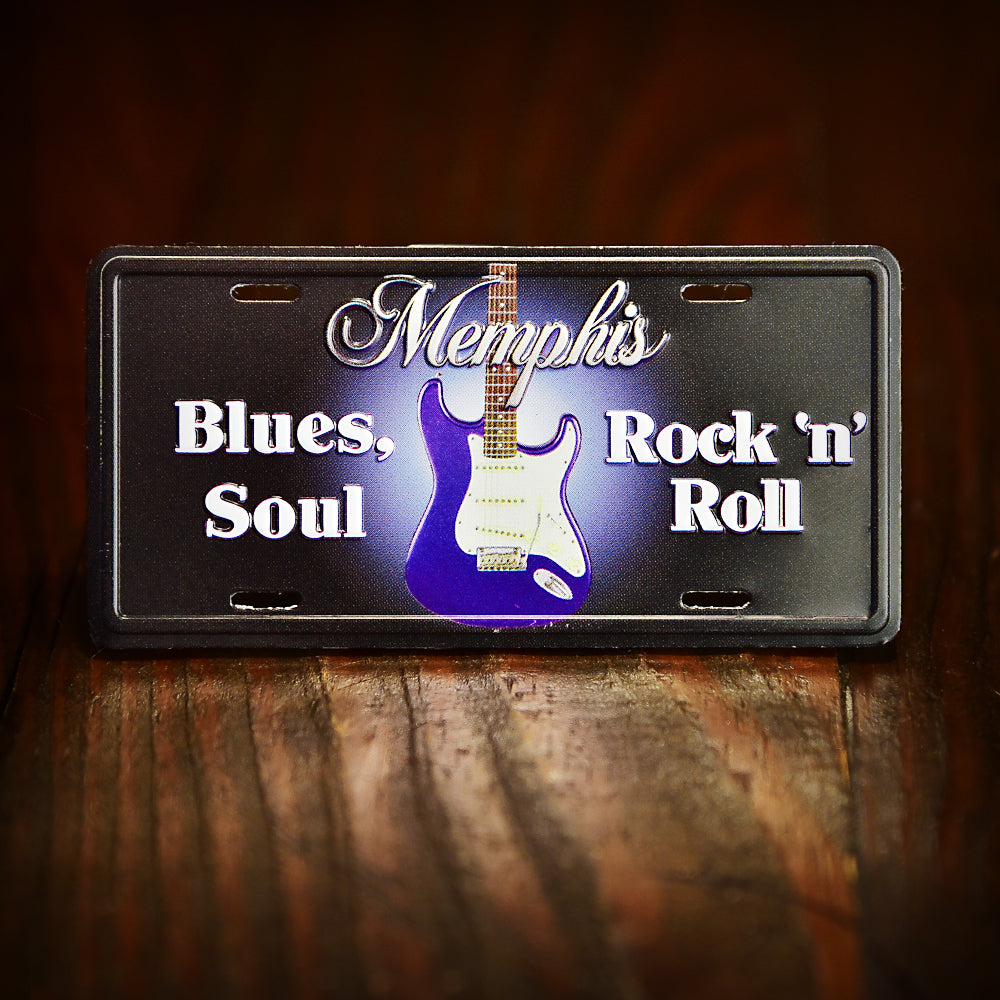Memphis License Plate Magnet – a-schwab