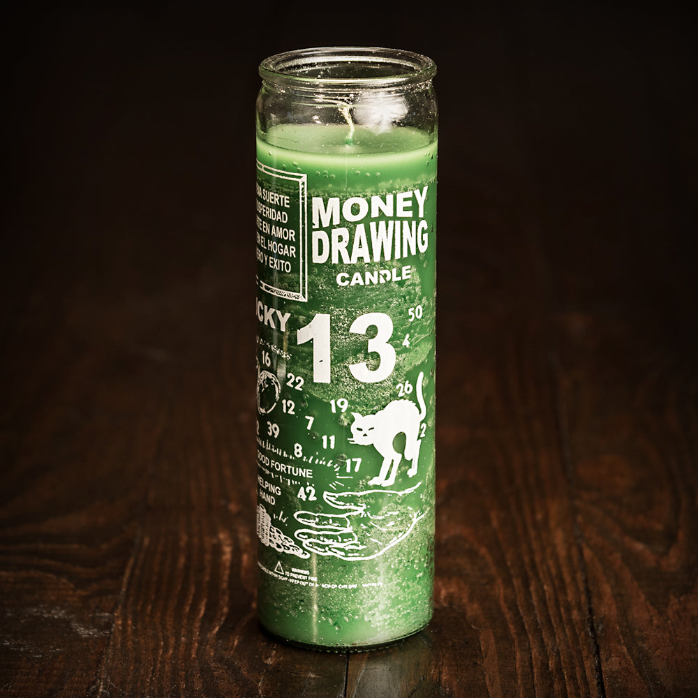 7-Day Screened Candle, Money Drawing – a-schwab